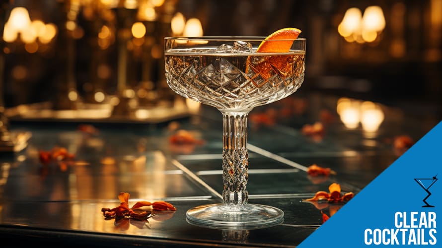 Clear Themed Cocktails & Drinks | Drink Lab Cocktail Recipes