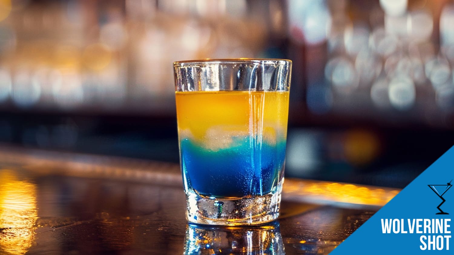 Wolverine Shot Recipe: A Layered X-Men Inspired Drink | Drink Lab ...