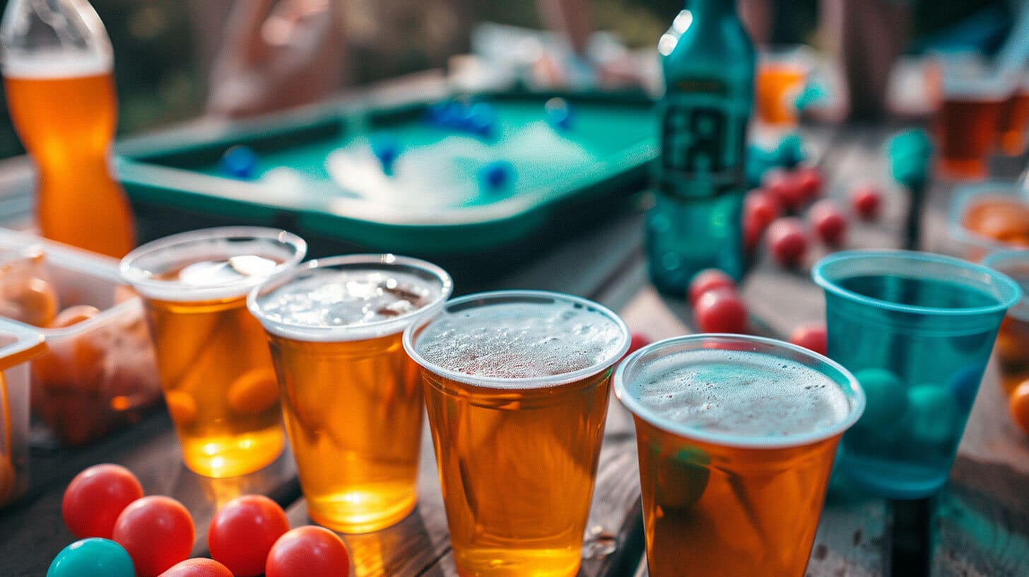 The Official Rules of Beer Pong (A.K.A. Beirut) Recipe | Drink Lab ...