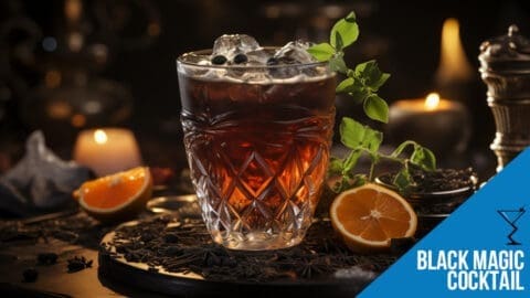 Black Cocktails: Activated Charcoal, Black Sambuca, Dark Drinks