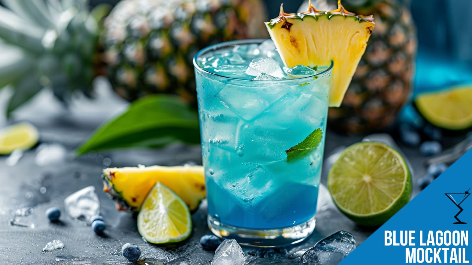 Refreshing Blue Lagoon Mocktail Recipe - Tropical Delight for All Ages