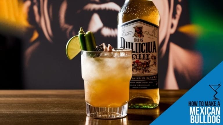 Mexican Bulldog Cocktail Recipe - Frozen Coronita Margarita