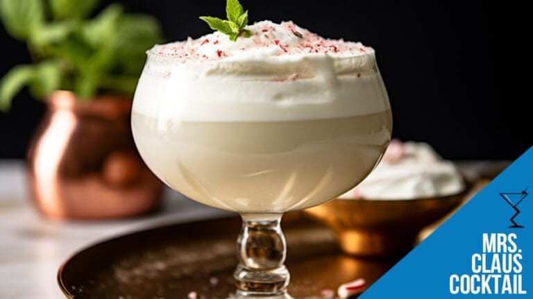 Mrs. Claus Cocktail Recipe - Creamy and Festive Holiday Delight