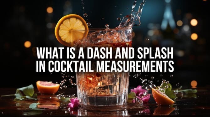 Cocktail Measurements: Dash, Splash, Pinch and Float